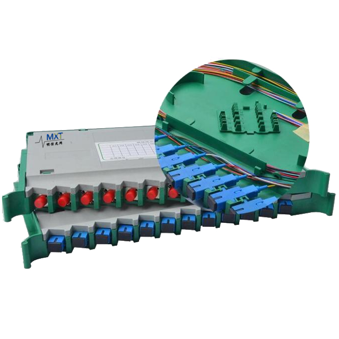 288 Core Fiber Optic Distribution Unit, Multimode 144 Port Fiber Patch ...